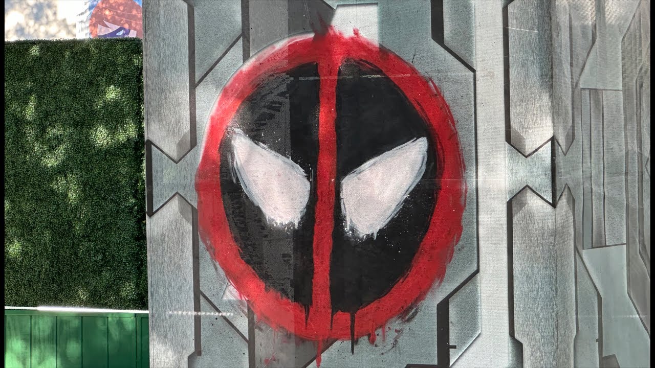 LIVE Storytime with Deadpool at Disneyland! (DCA Avengers Campus) - YouTube