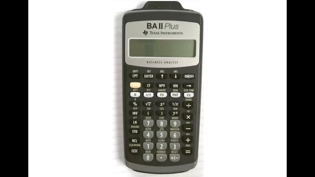 How To Use A Financial Calculator YouTube How To Use A Financial Calculator YouTube