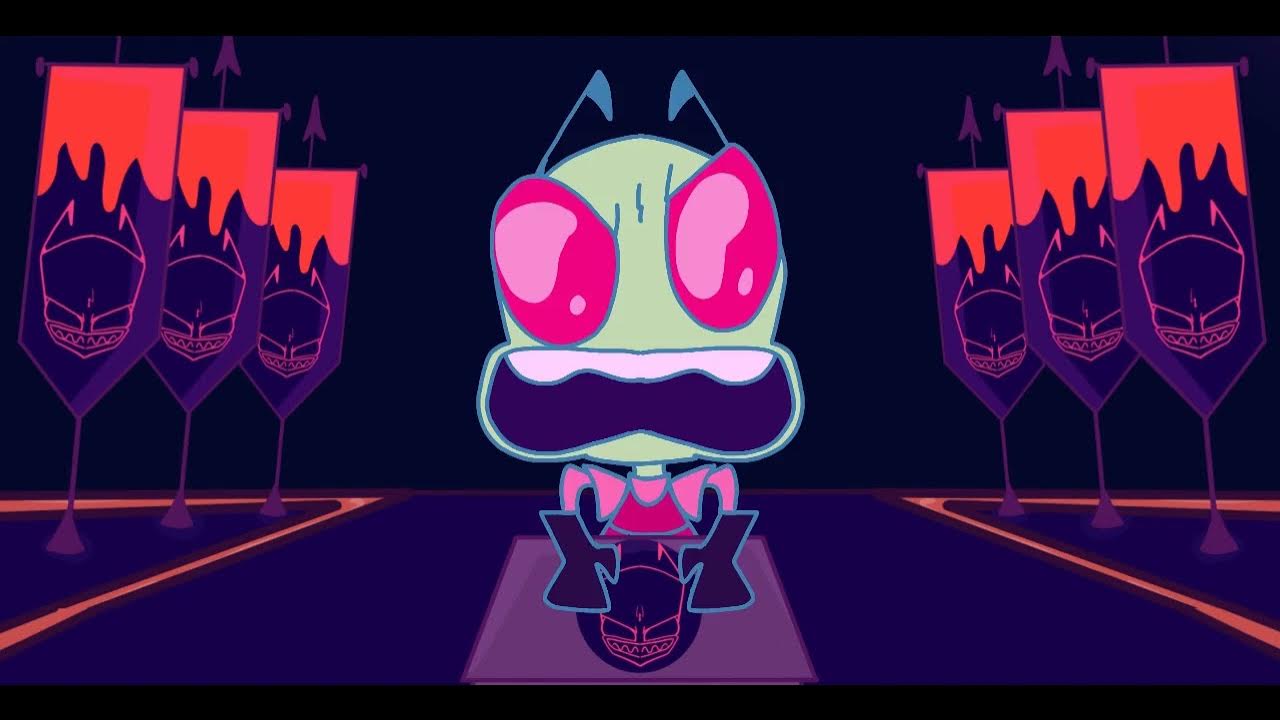 Zadezadf The First Take Invader Zim Animation Youtube