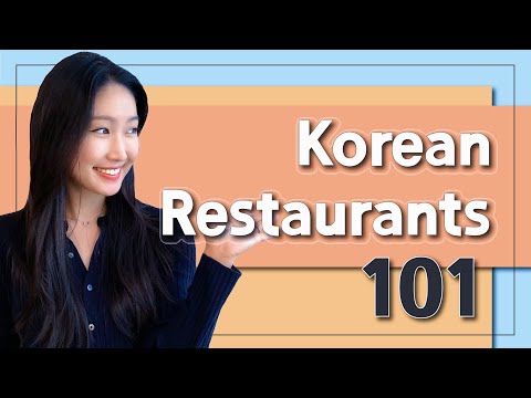 Korean Restaurant 101 - How to Order in Korean!