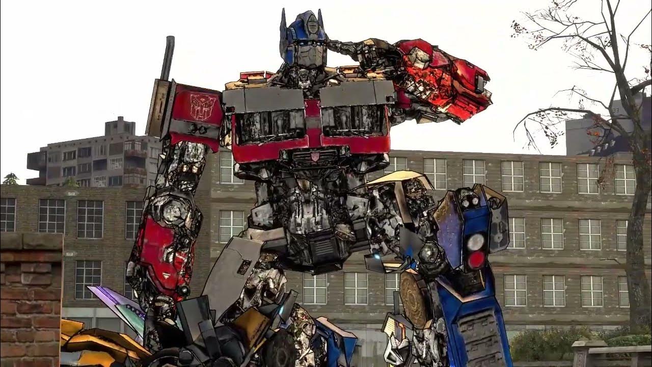 Optimus Prime Fights For Bumblebees Life In Transformers Rise Of The