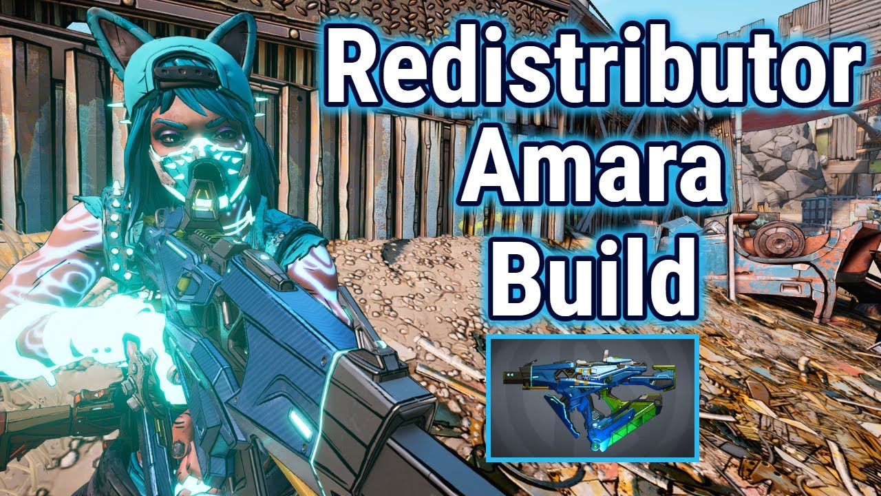 Redistributor Amara Build (Hyperion Cat) | Mayhem 4 | Borderlands 3 ...