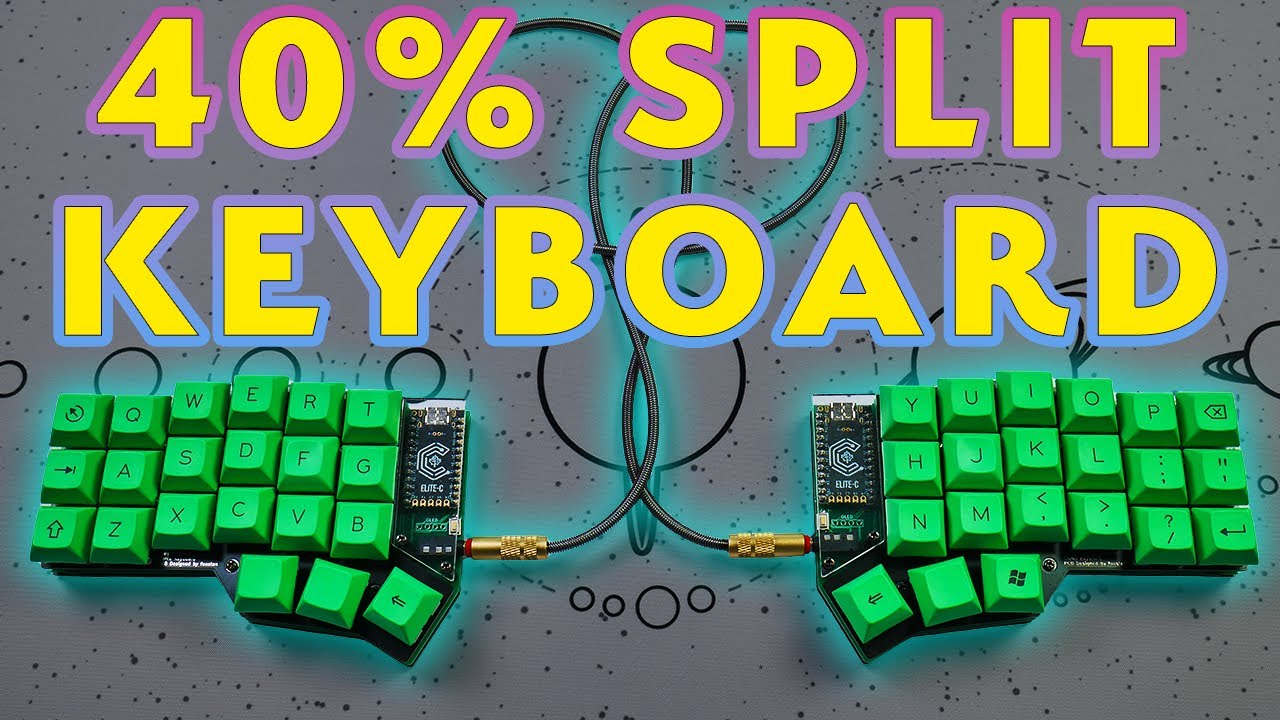 This 40% Keyboard Is Broken... IN HALF! - YouTube