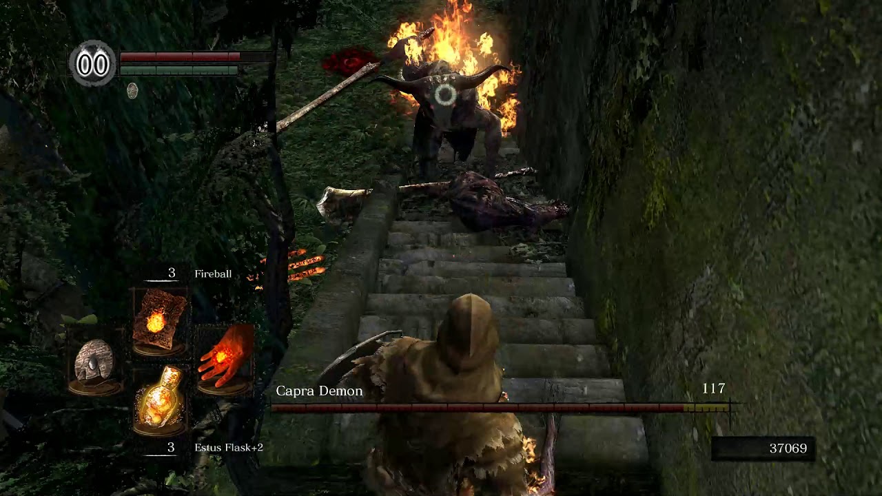 SL 1 Capra Demon Boss fight - YouTube