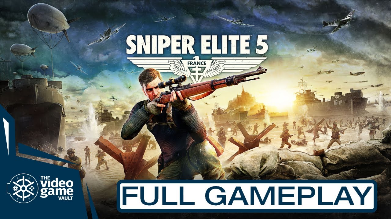 Sniper Elite 5 - FULL GAMEPLAY - { PC - 1440 60fps - No Commentary ...