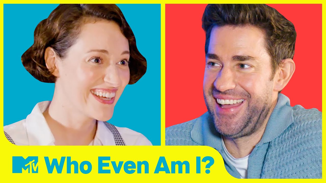 John Krasinski & Phoebe Waller-Bridge *Try* To Guess Their Co-stars In ...