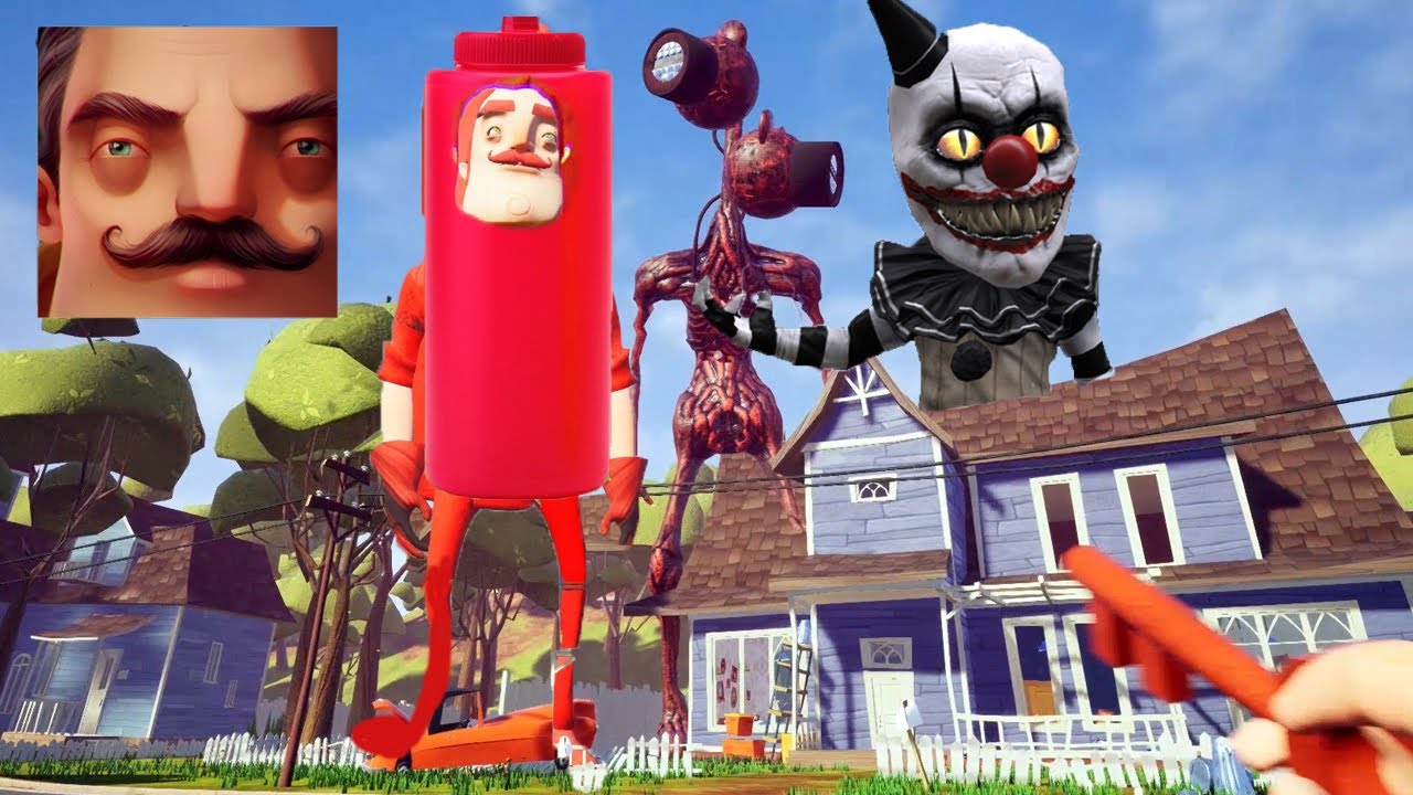Hello Neighbor - My New Neighbor Big Ketchup Act 3 Gameplay Walkthrough ...