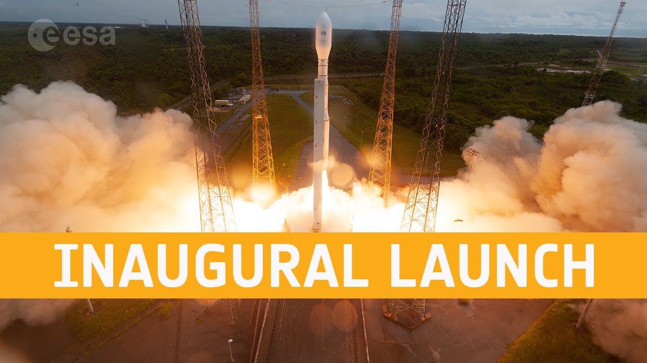 Vega-C inaugural launch campaign timelapse, VV21 - YouTube