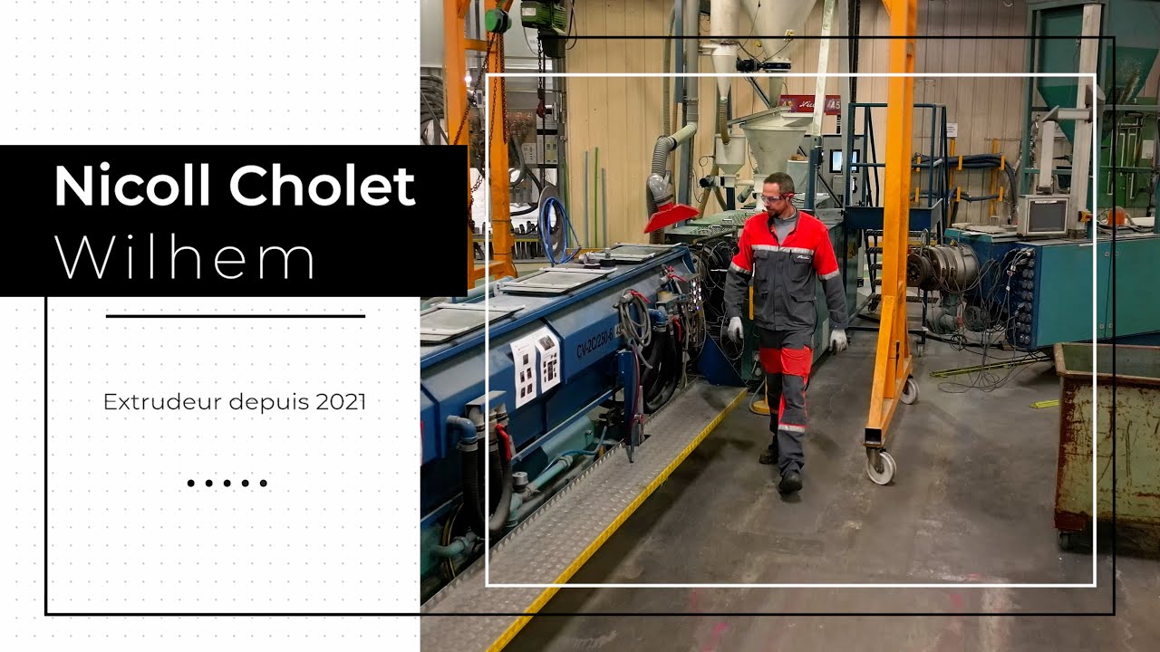 VIDEO RECRUTEMENT / Nicoll CHOLET Extrudeur - YouTube