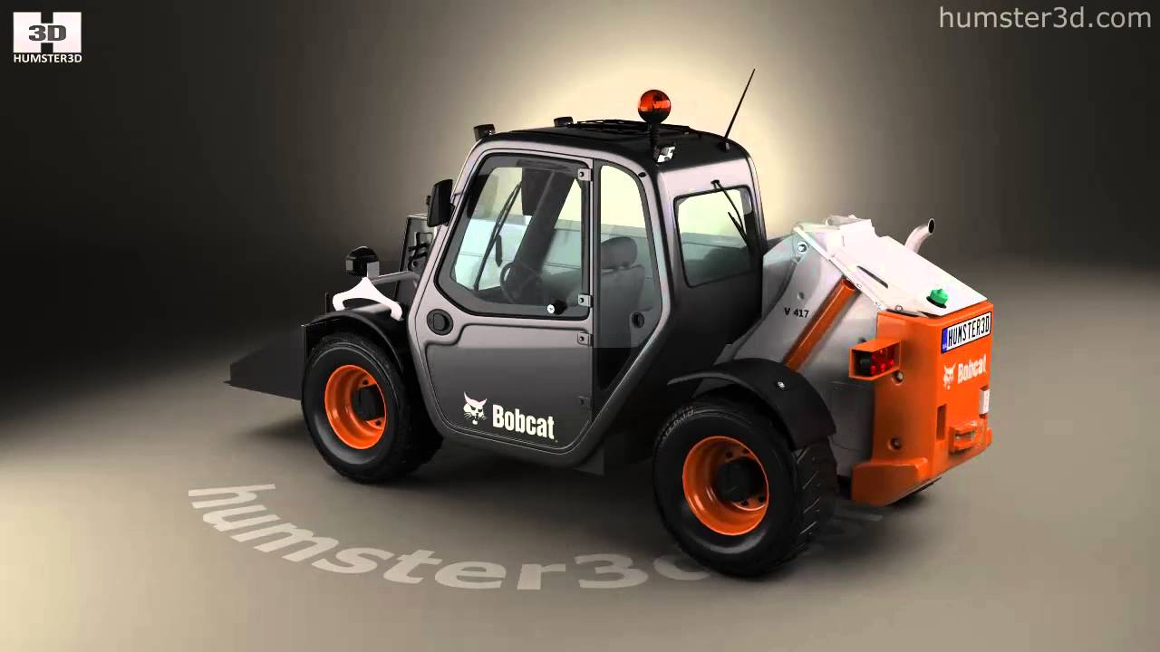 Bobcat Versahandler V417 Telehandler 2014 3D model by 3DModels.org ...