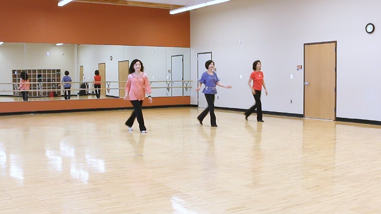 Hearts On Fire - Line Dance (Dance & Teach) - YouTube