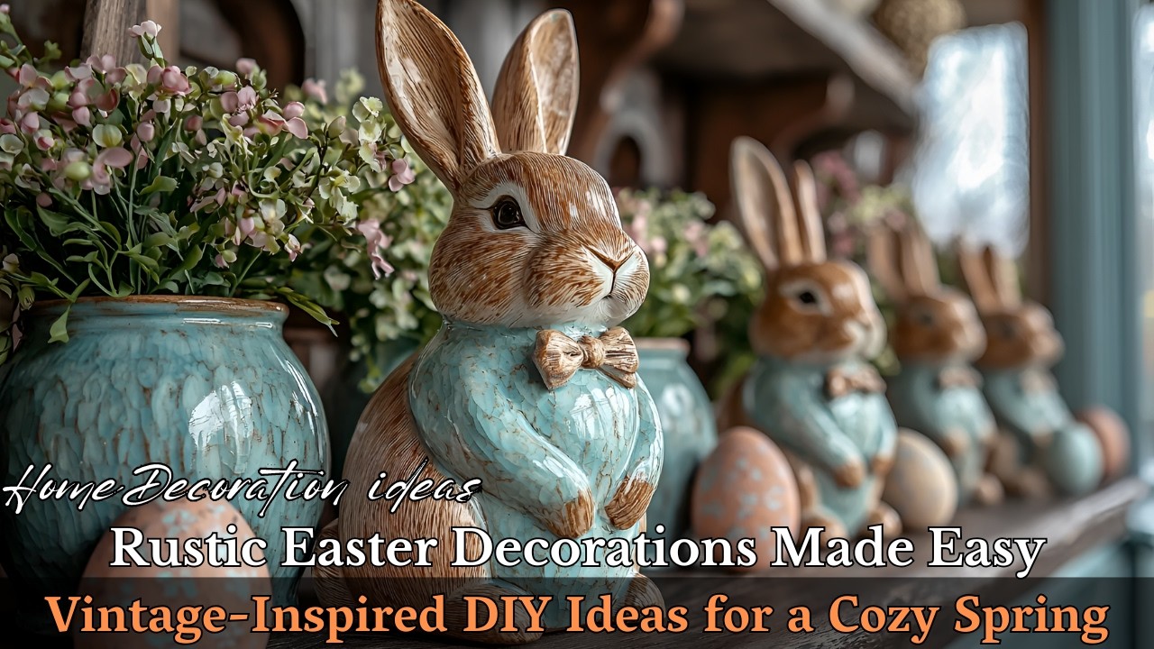 Cozy Yet Chic: Vintage-Inspired Easter Decor Trends for a Modern Rustic ...