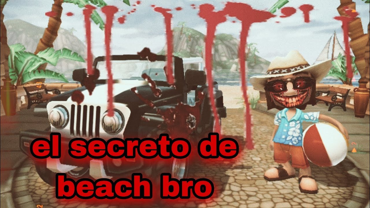 CREEPYPASTA DE Beach buggy racing 2 | El secreto de beach bro !! - YouTube
