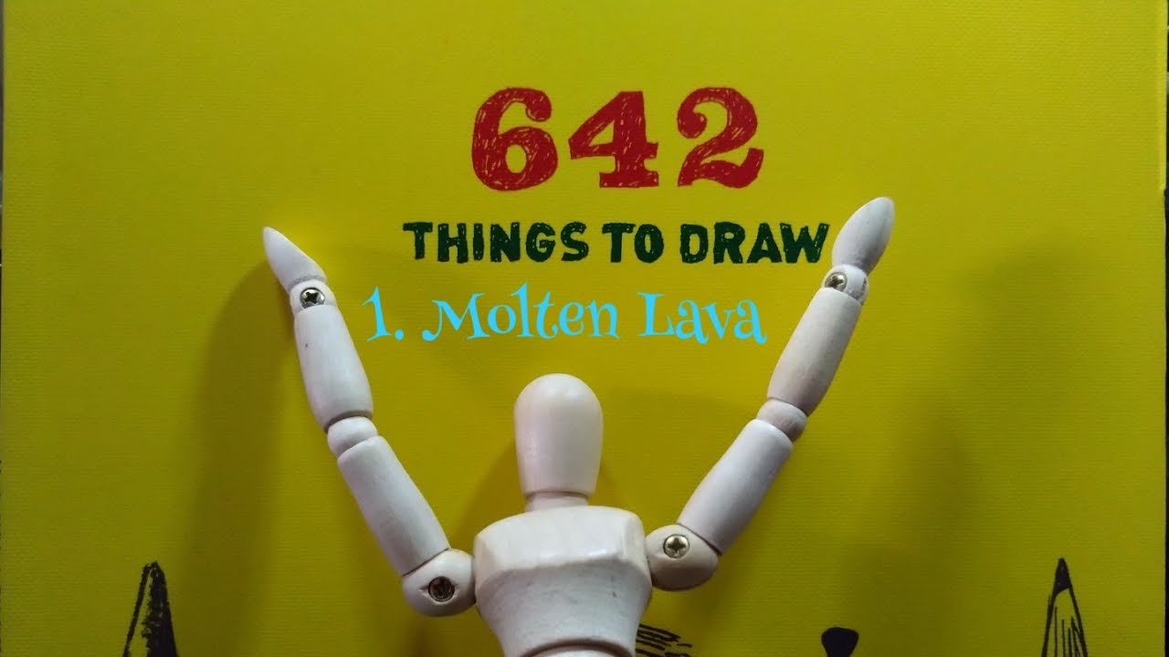 642 Things To Draw: 1. Molten Lava - YouTube