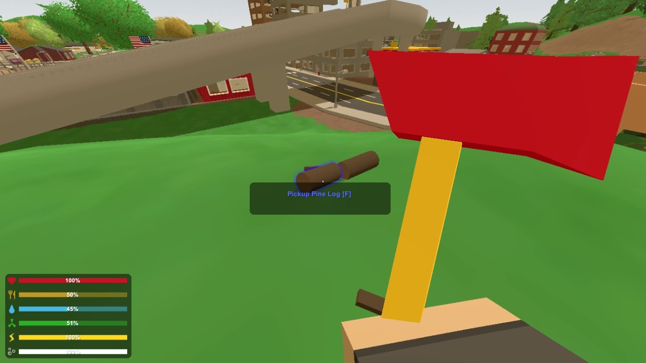 Unturned world ep3 need leather and wood! - YouTube