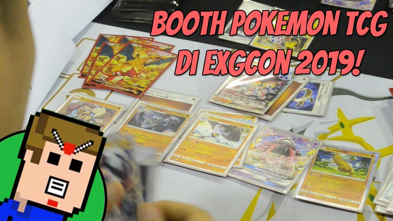 Keseruan Booth Pokemon TCG Indonesia di EXGCon 2019! - YouTube