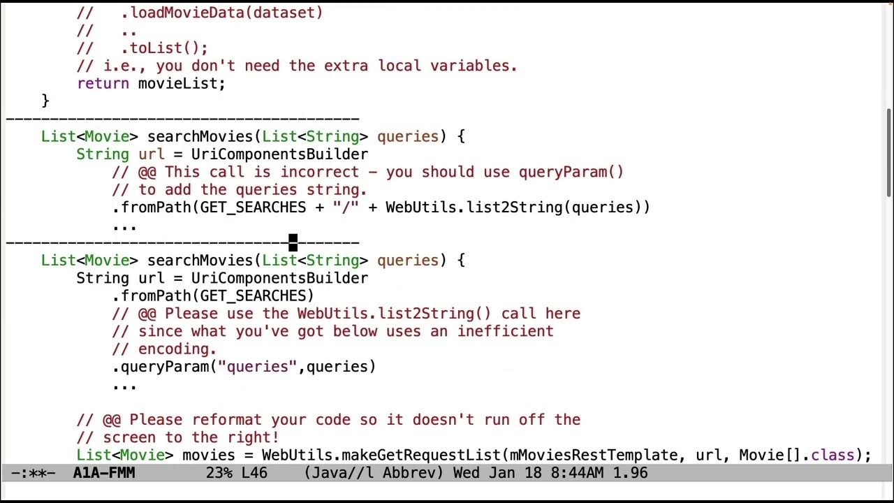 Preliminary Walkthrough of Assignment 1A Frequently Made Mistakes - YouTube