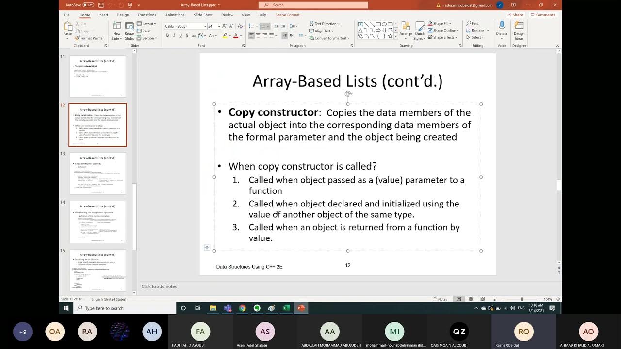 Array Based list (part 4) - YouTube