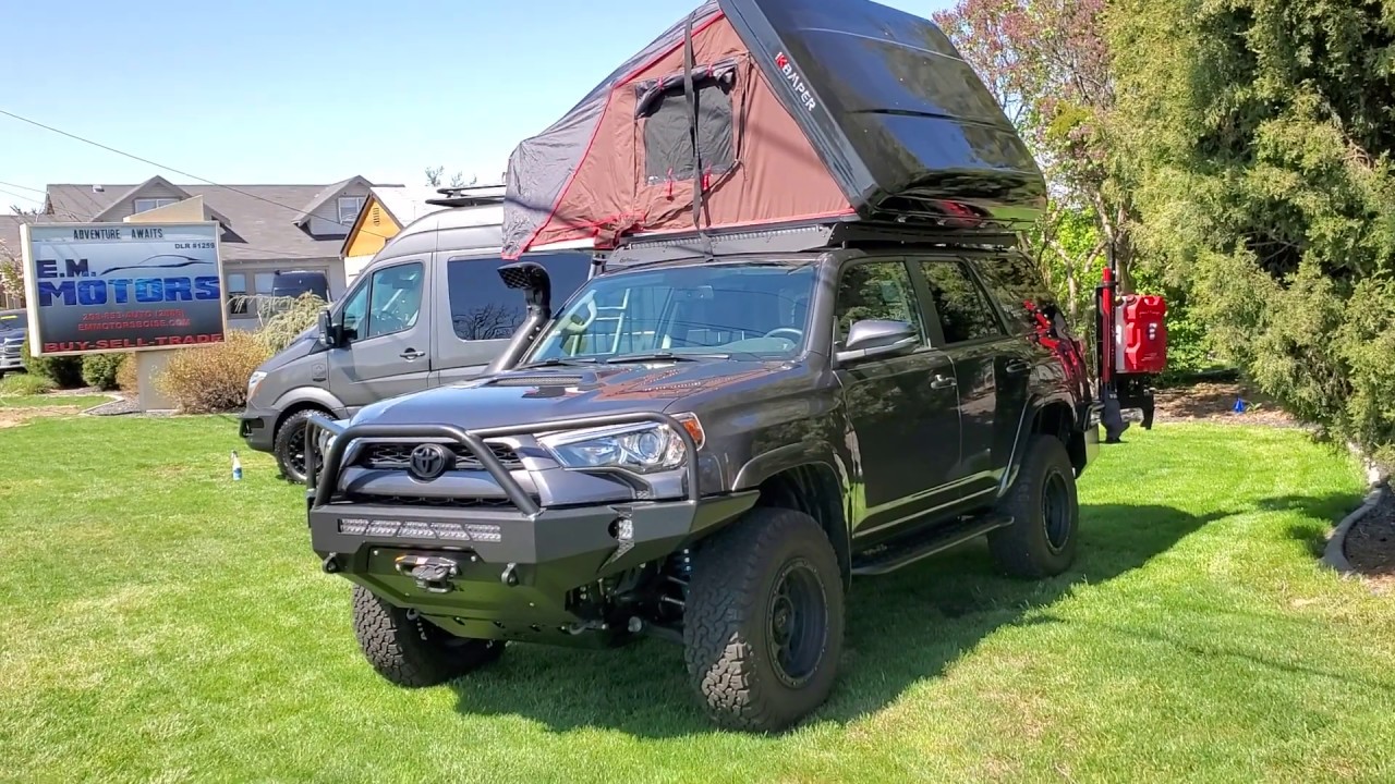 2019 Toyota 4Runner TRD Off Road Premium OVERLAND BUILD - YouTube