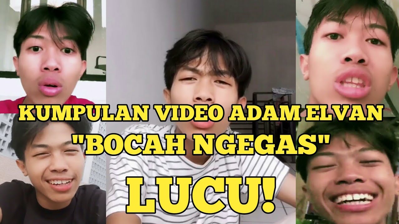 KUMPULAN VIDEO ADAM ELVAN LUCU | "BOCAH NGEGAS" - YouTube