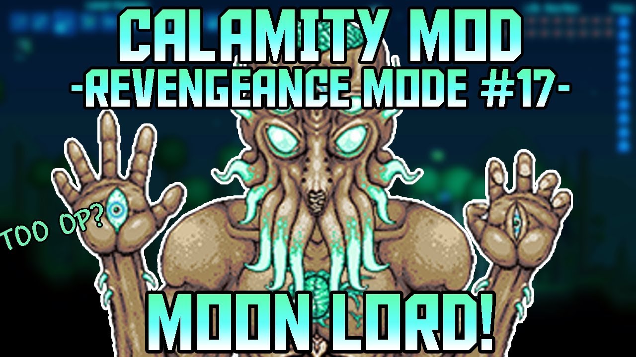 INSANE MOON LORD BUFF! Terraria Revengeance Mode Let's Play ||Episode ...
