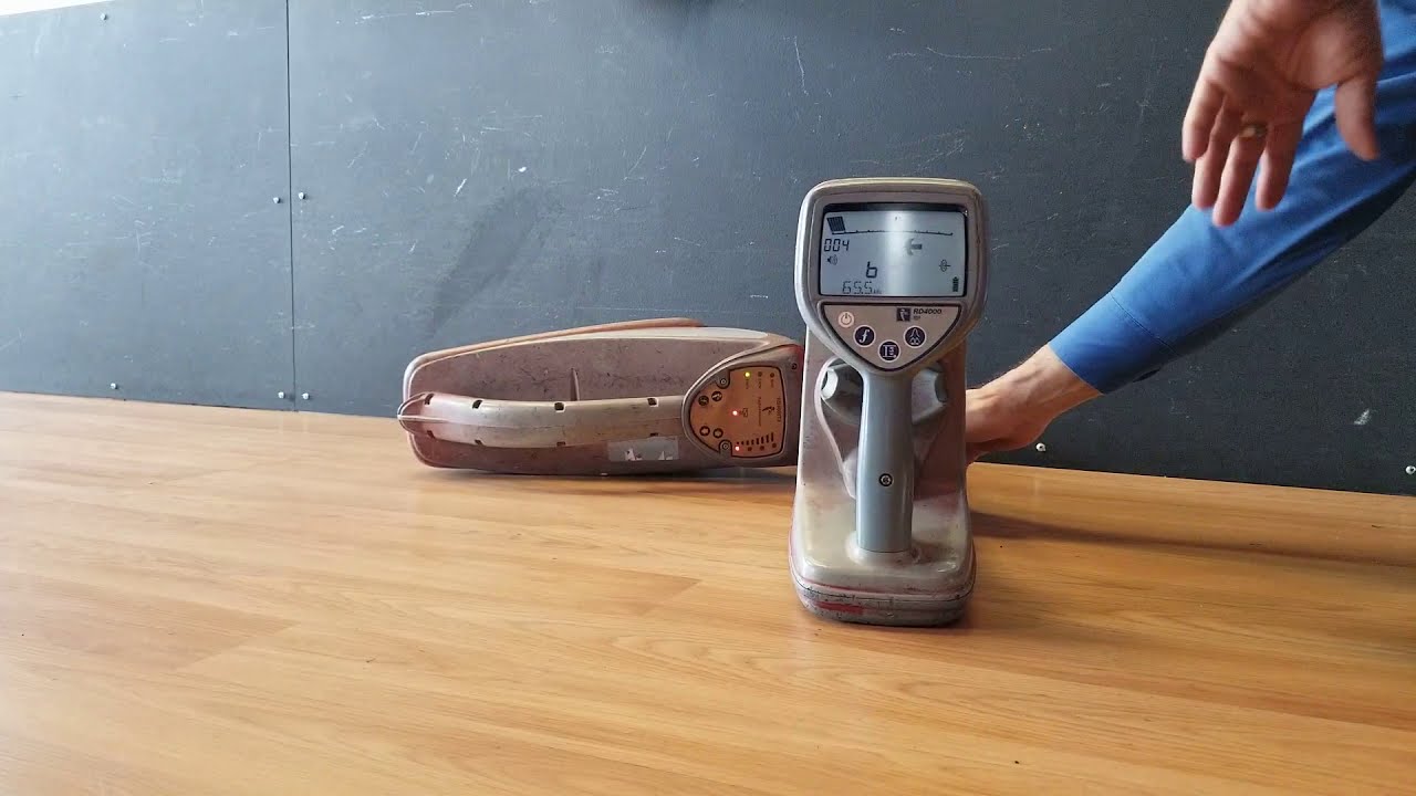 Wand and Transmitter RadioDetection RD4000T3 - YouTube
