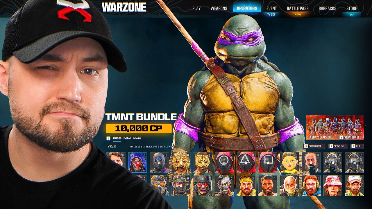 I Bought EVERY TMNT Bundle in Warzone Season 2 Reloaded.. - YouTube
