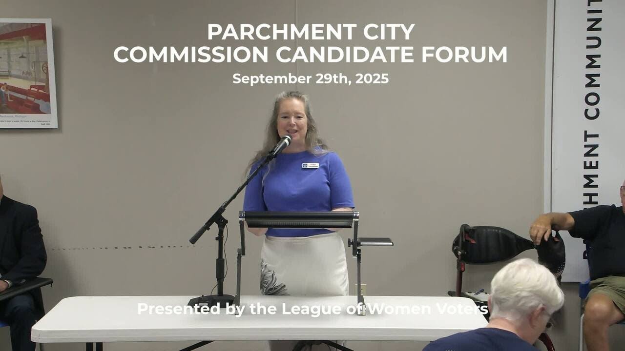 Amplify Kalamazoo - Parchment City Commission Candidate Forum - YouTube