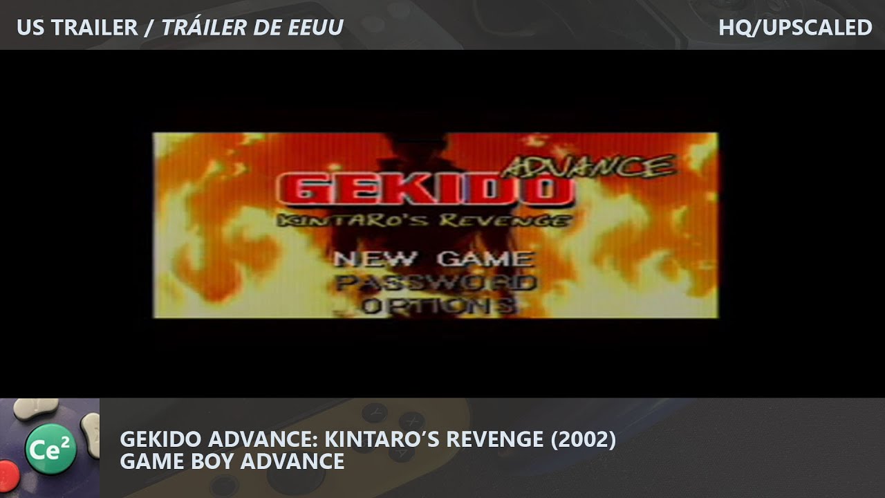 Gekido Advance: Kintaro's Revenge | GBA | 2002 | Video Game US Trailer ...