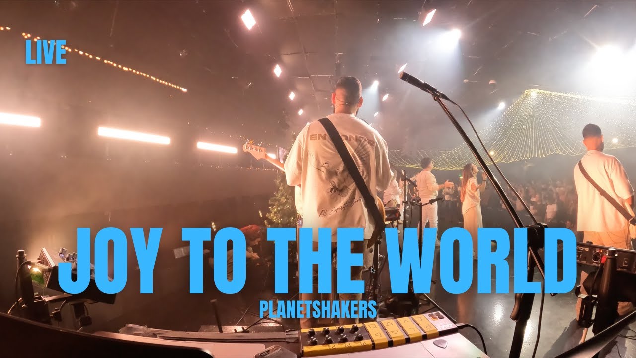 🗺️ Joy To The World (Navidad🎄) - Planetshakers | Bass Cam En Vivo ...