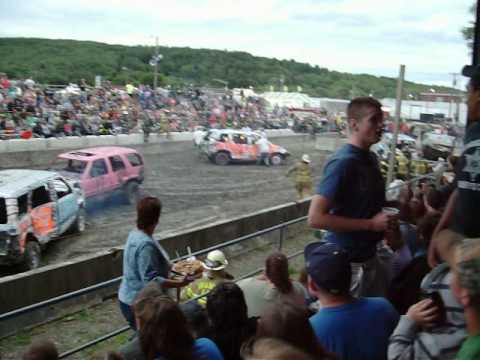 2013 Demolition Derby 3 Broome County Fair Whitney Point Fair Grounds ...