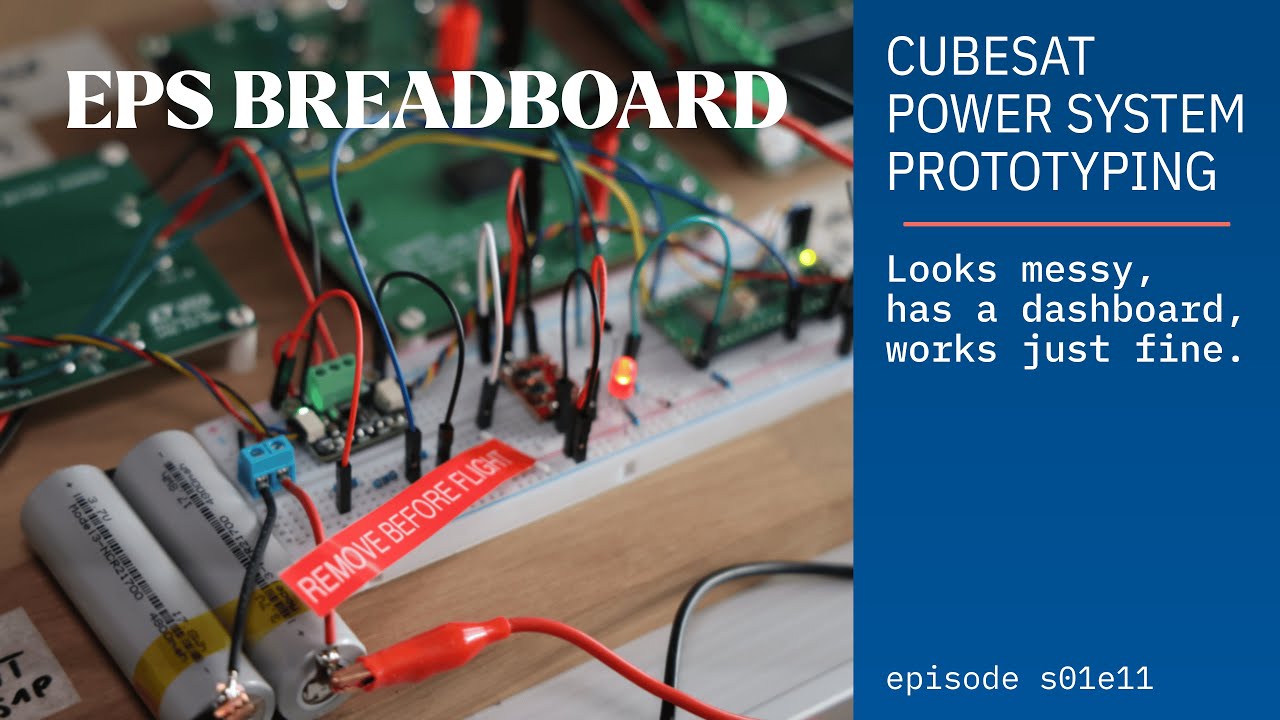 CubeSat EPS: Breadboard Prototype - YouTube
