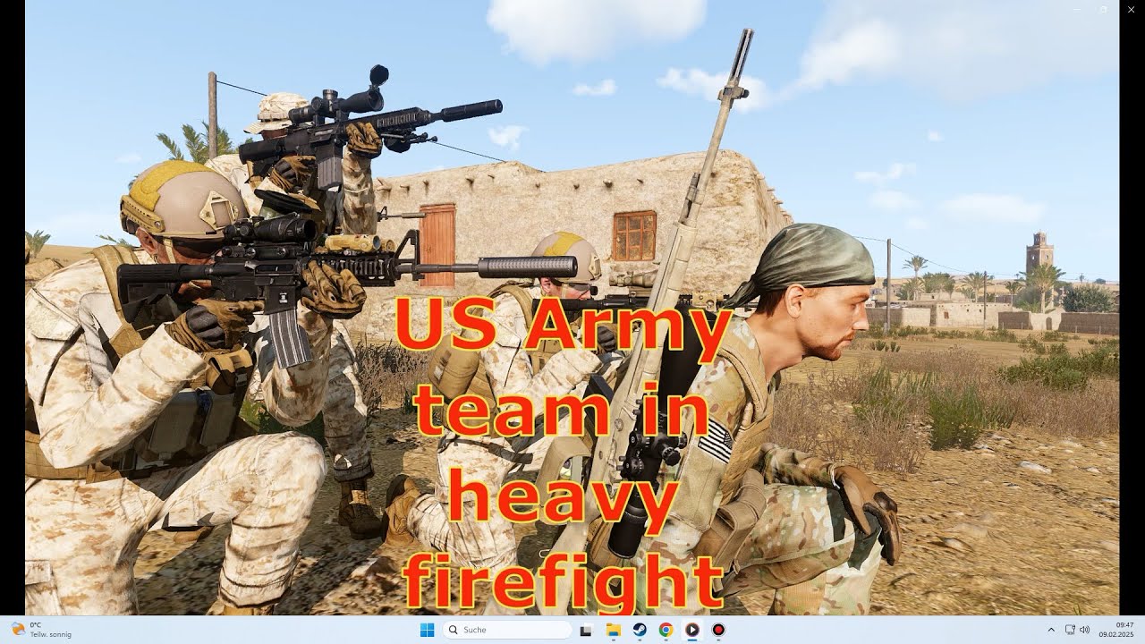 US Army in heavy firefight - YouTube