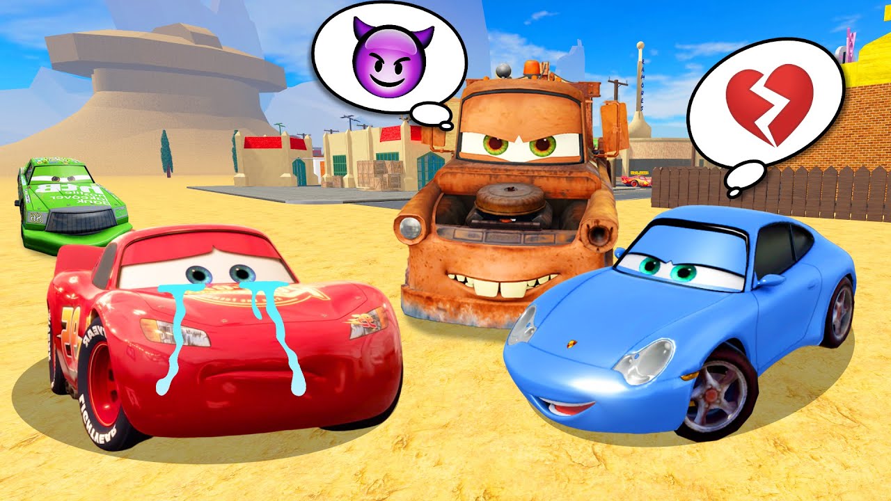 Lightning McQueen's SAD STORY! No Friends Left in Radiator Springs ...