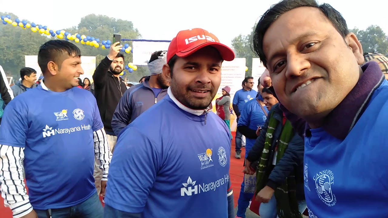 Can support walk for life - YouTube