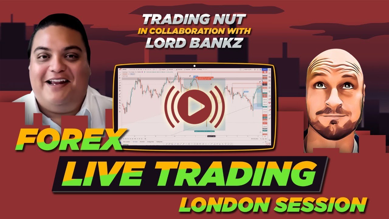 LIVE London Fx Session: 6 Figure Pro Trader Lord Bankz - Wed 17th Aug ...