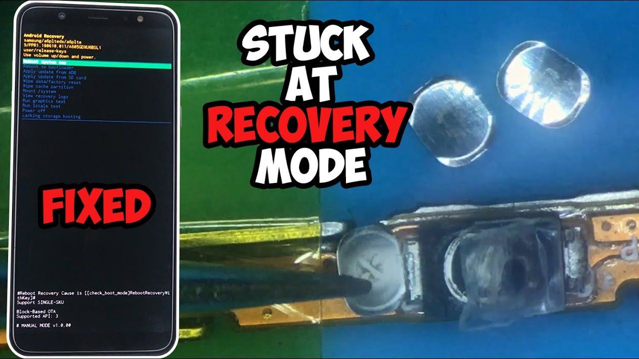 Samsung Phone Stuck at Recovery Mode , Fixed - YouTube