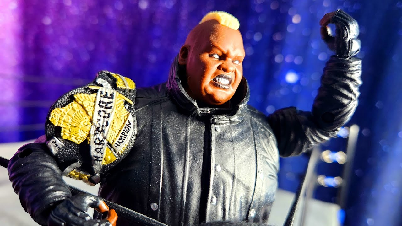 Viscera WWF ELITE Mattel Action Figure Review - YouTube