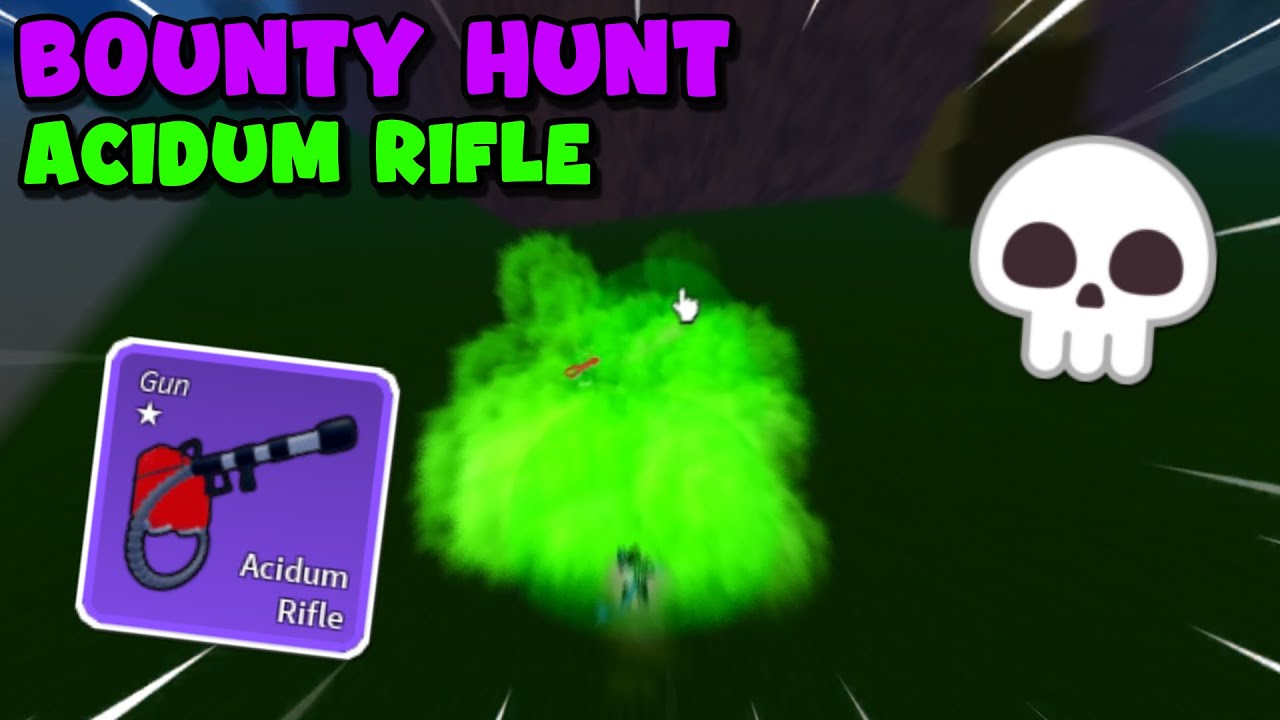 Acidum Rifle with Superhuman is easy | Blox Fruits Bounty Hunting - YouTube