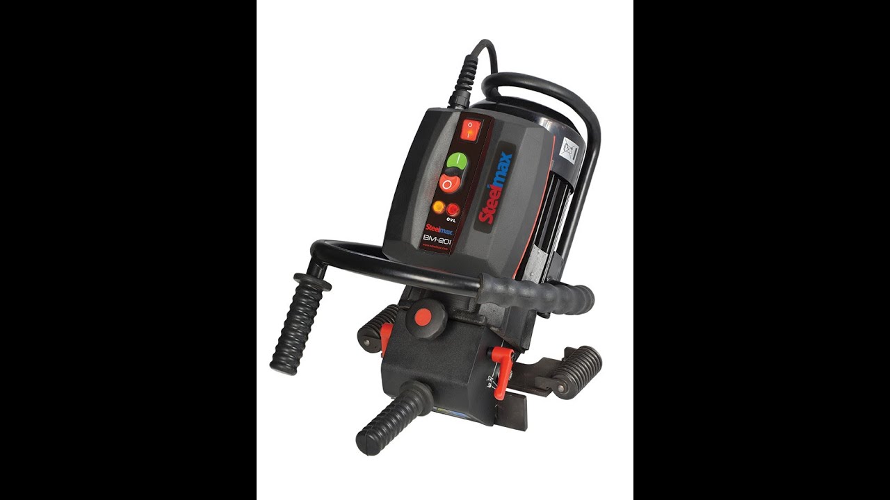 Steelmax - BM20 PLUS Portable Beveling Machine - YouTube