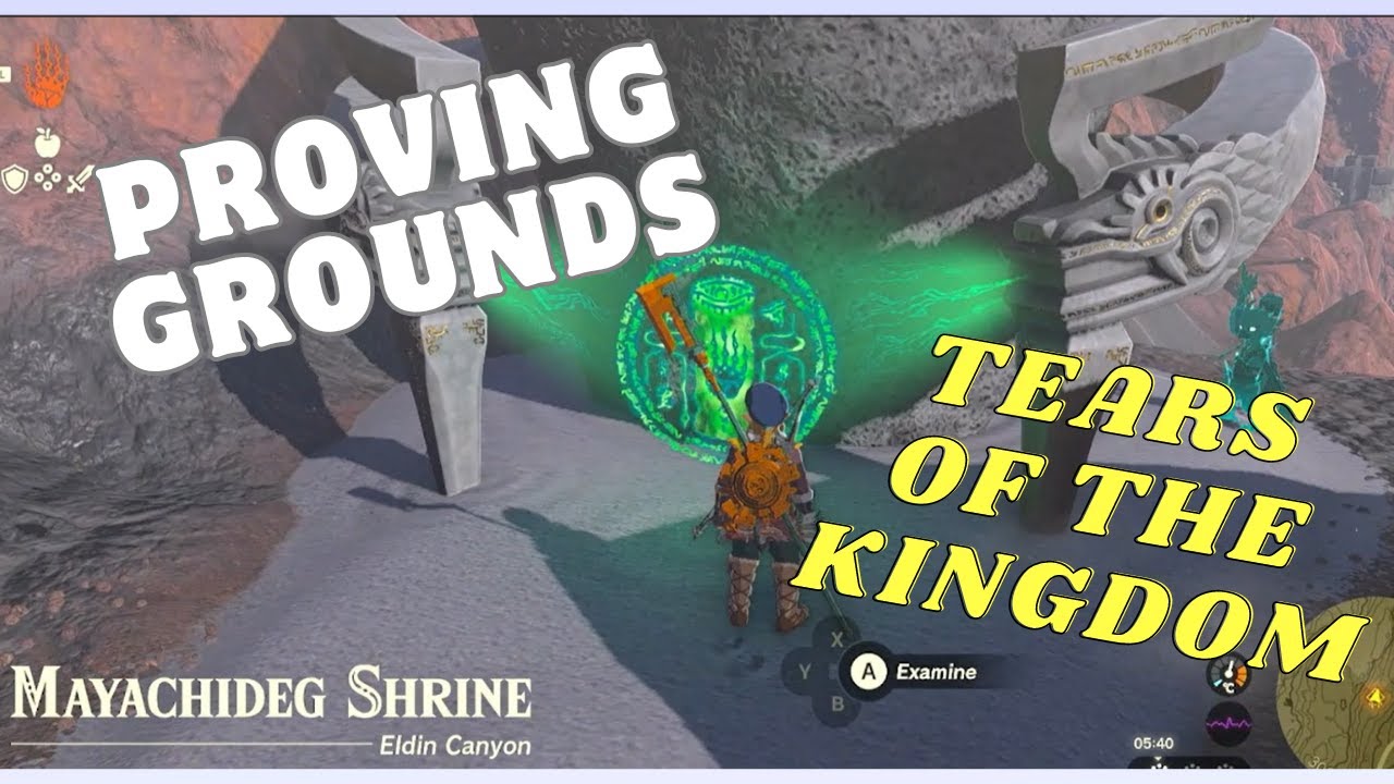 MAYACHIDEG SHRINE// PROVING GROUND //TEARS OF THE KINGDOM TUTORIAL - YouTube