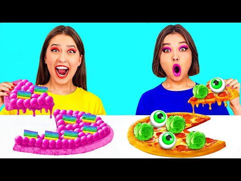 Pizza Süsleme Meydan Okumasi | Yemek Yapmak İçin Çılgın Fikirler DoDo Challenge