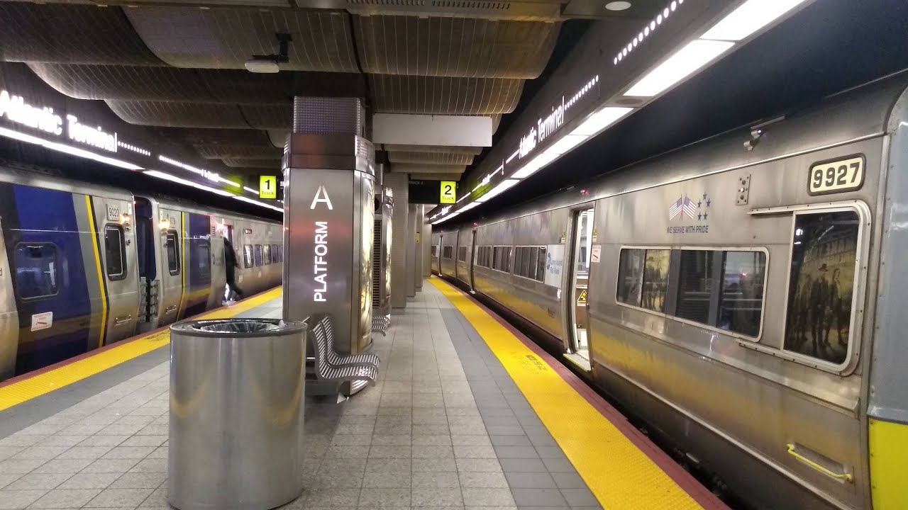 Long Island Railroad: Brand New M9 Cars Meet M3 Cars at Atlantic ...