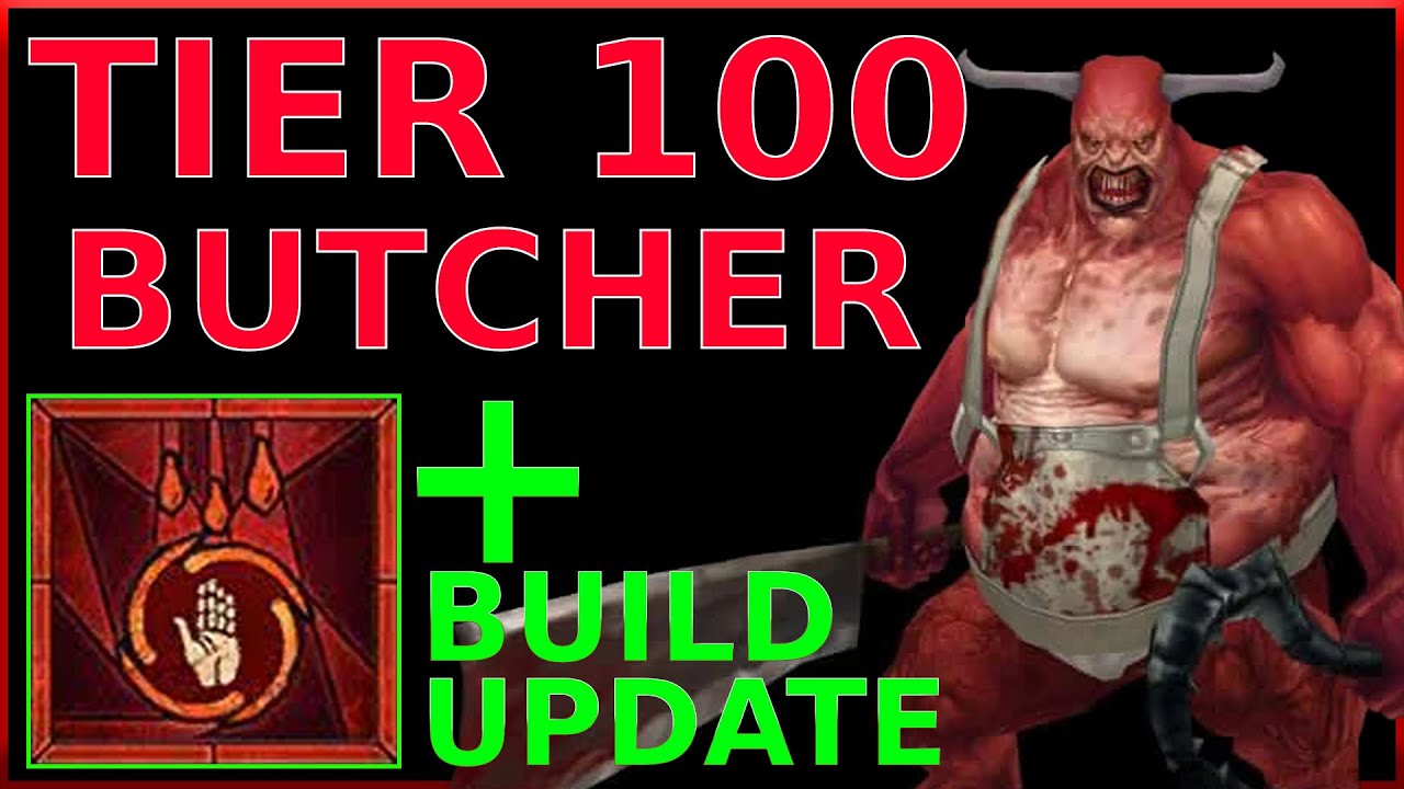 TIER 100 Butcher + Build Update - Blood Necromancer - Season of Blood ...