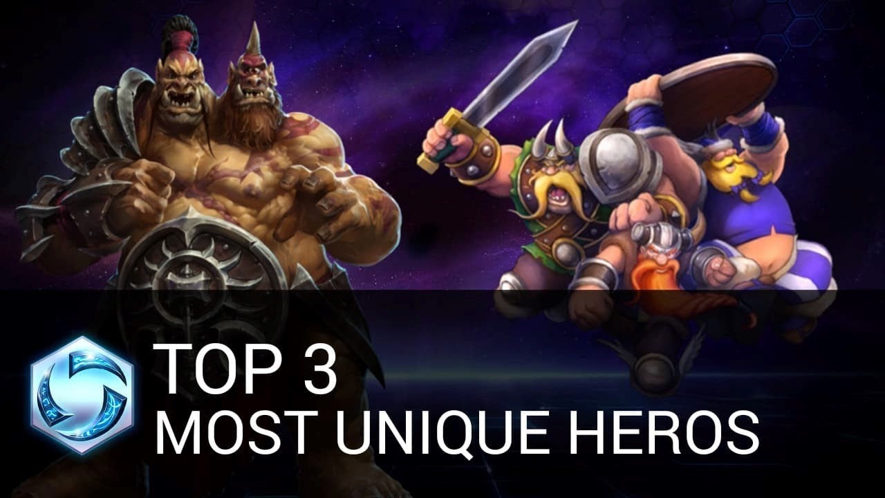 HotS Most UNIQUE Heroes - Heroes of the Storm Top 3 Most Unique, cool ...