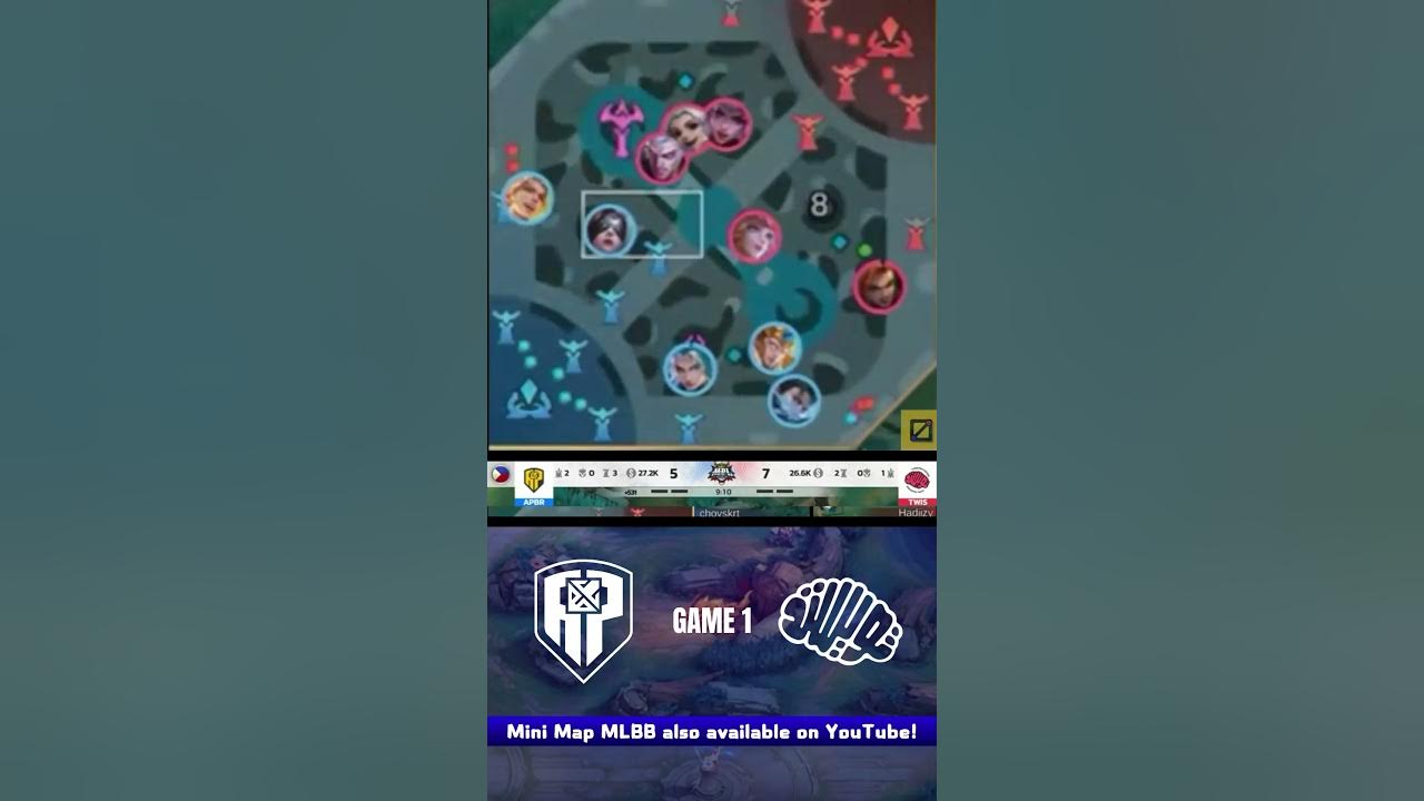 [Mini Map] APBR vs TWIS - Game 1 - Week 3 Day 2 - Regular Season - MPL PH S15 - YouTube