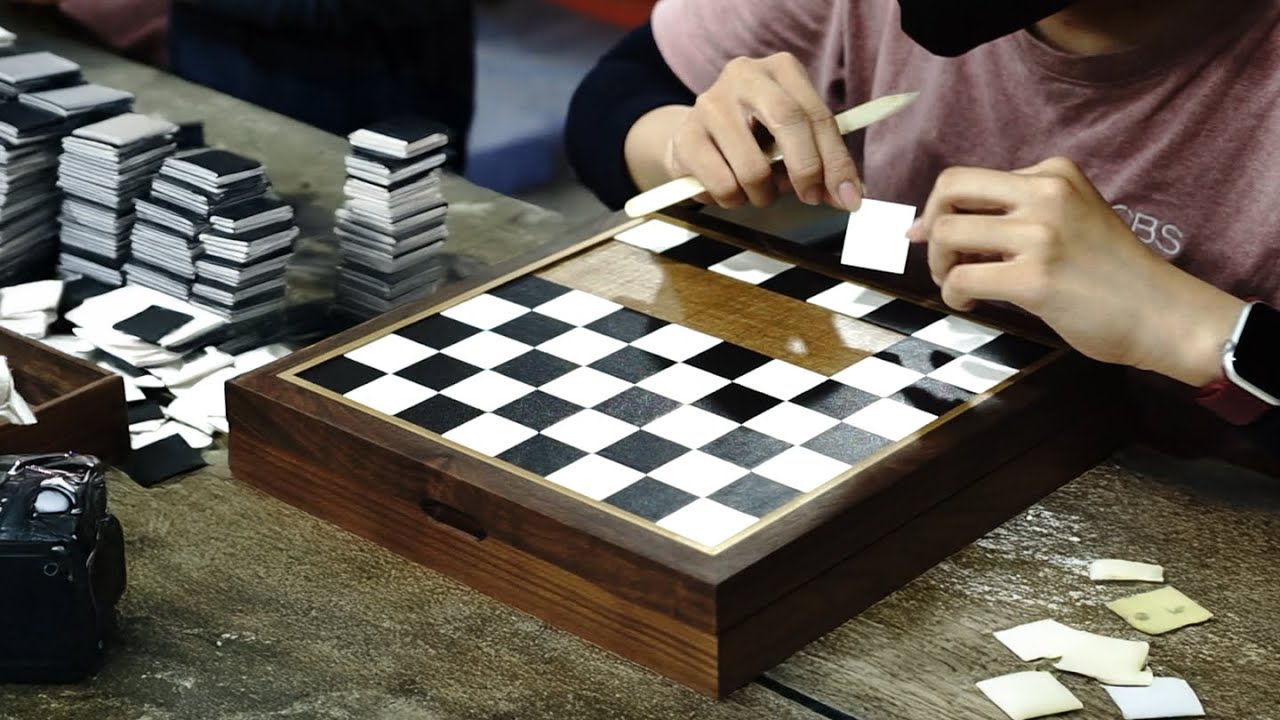 We Built a $5000 Chess Set for $150 | Mastermind Technique - YouTube
