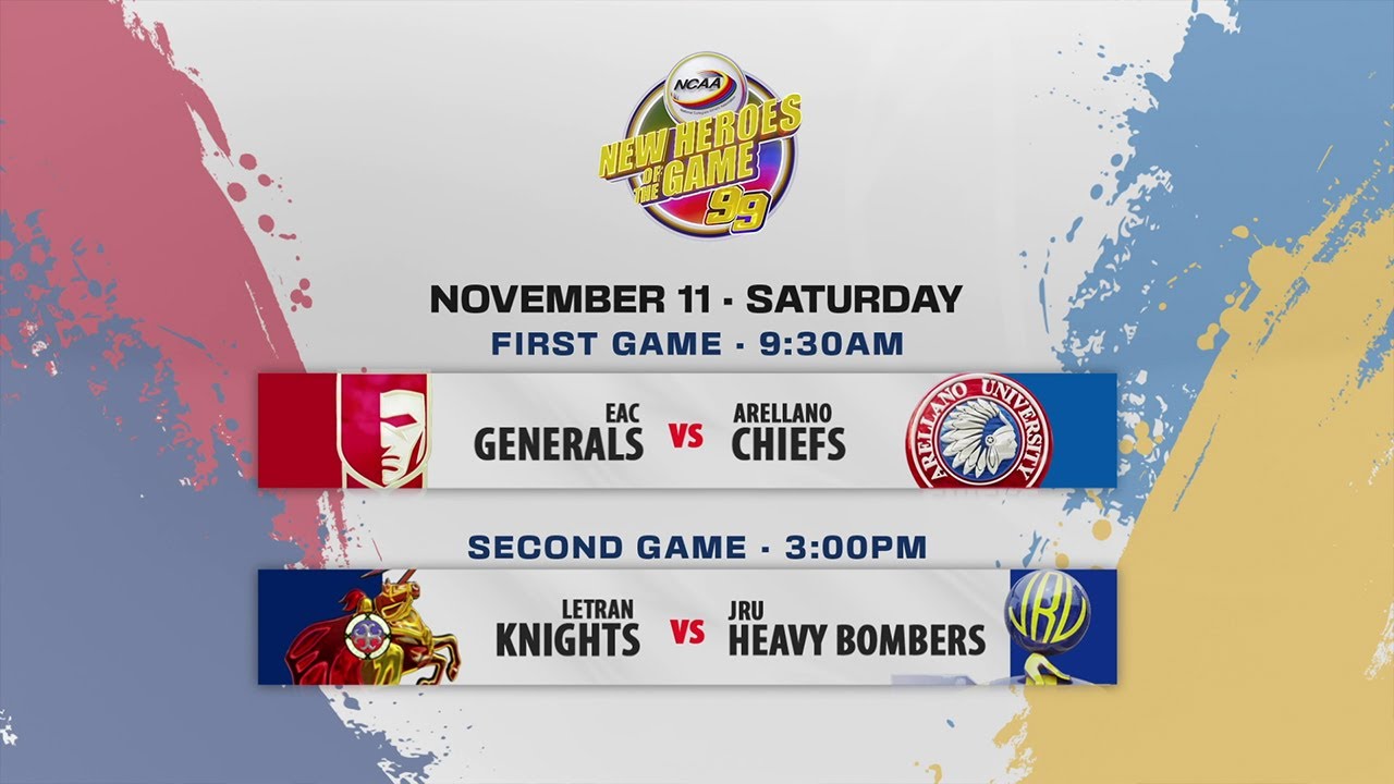 NCAA Season 99 games on GTV this Saturday - YouTube