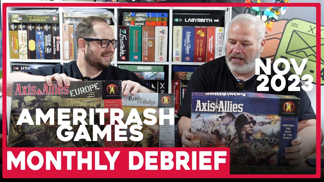 Ameritrash Games | Monthly Debrief S3E11 | November 2023 | The Players ...