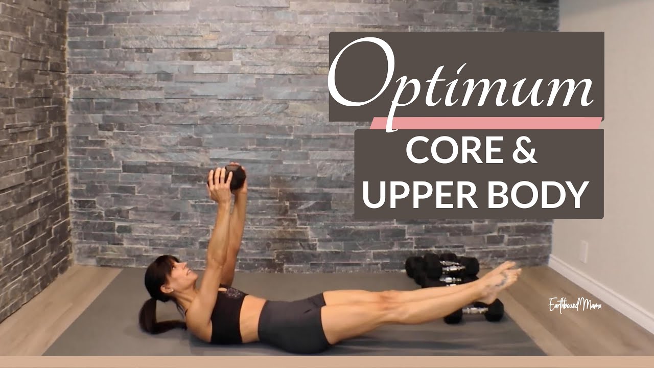 Optimum Upper Body And Core Crush Workout At Home | Low Impact Lean ...